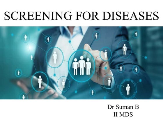 Screening.ppt | Medical Tests | Medical Health