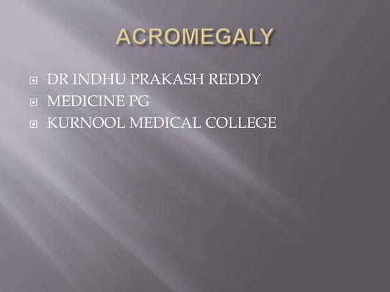 Acromegaly.pptx
