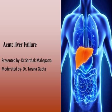 Acute Liver Failure | PPTX