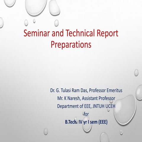 Latest Seminar Topics for Engineering,MCA,MSc Students | PDF