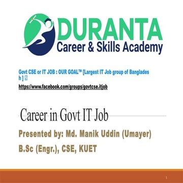 Govt CSE/IT Job Preparation BUET Pattern.pptx