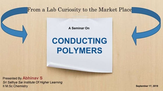 CONDUCTING POLYMERS | PPT