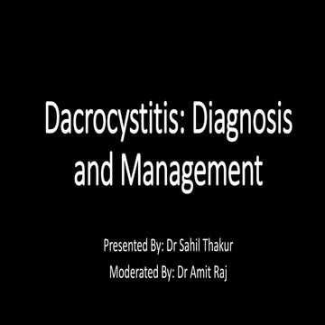 Dacryocystitis | PPTX