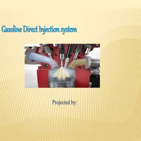 Gasoline direct injection | PPT
