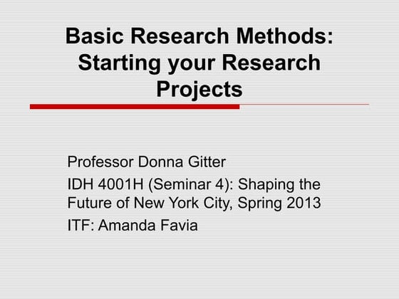 How to develop a research topic | PPTX | Internet for Beginners | Internet