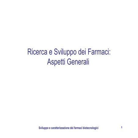 Le biotecnologie in campo medico | PPTX