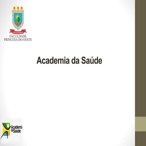 academia da saude | PPTX