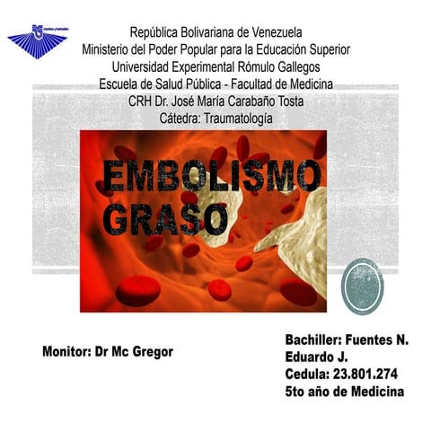 Embolismo Graso Ppt