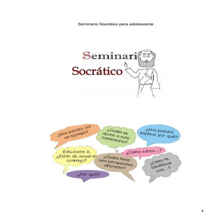 Seminario socrático | DOC