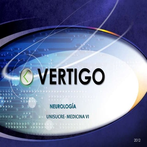 Enfoque de mareo y vertigo | PPTX
