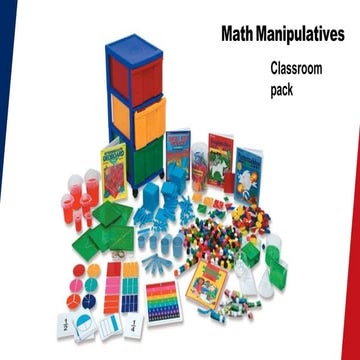 Math lessons with different manipulatives | PPT