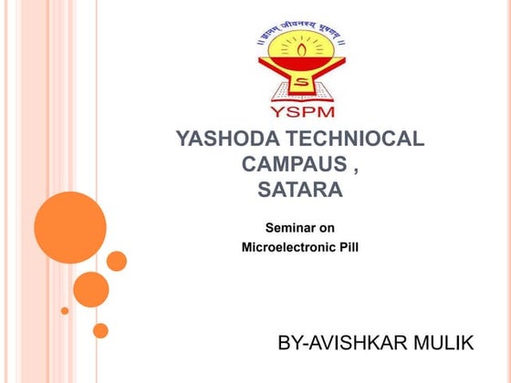 Micro electronic pill | PPT