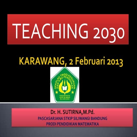 Seminar nasional di kab. karawang | PPT