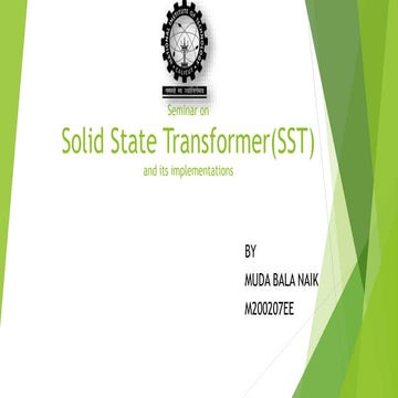 About Solid State Transformer Pptx Computer Networking Computing