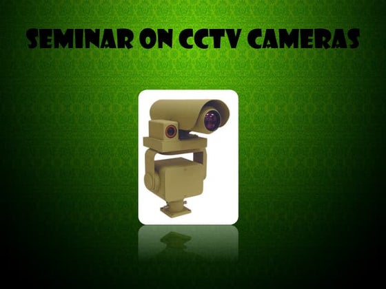 Cctv training manual | PDF