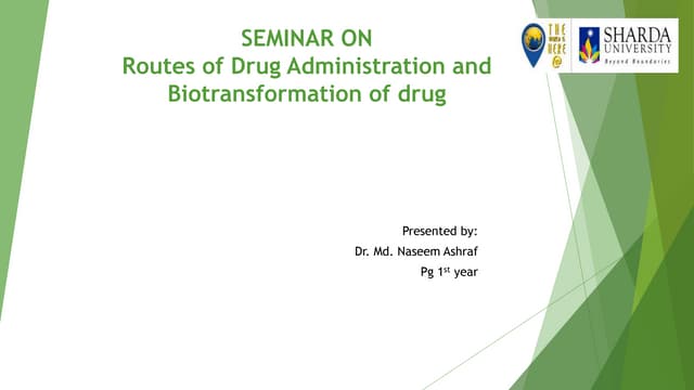 Route of drug administration | PPT