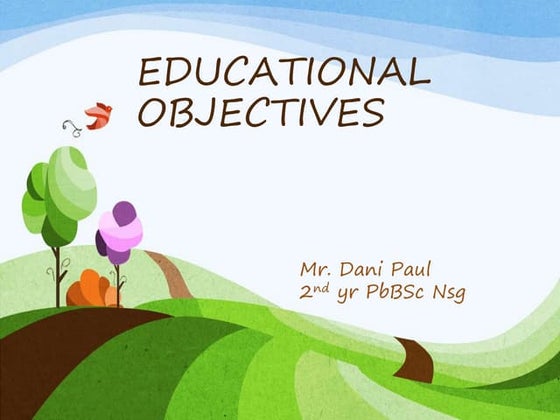 Bloom’s Revised Taxonomy of Educational Objectives | PPTX | Educational ...