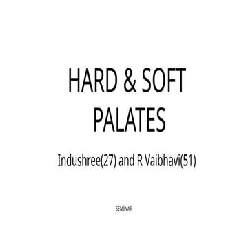 Anatomy of Soft palate | PPT