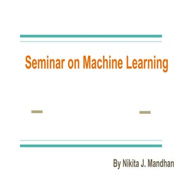 Seminar on Introduction of Machine Learning (1).pptx
