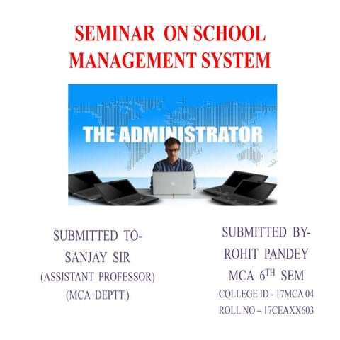 Seminar on school management system | PPT