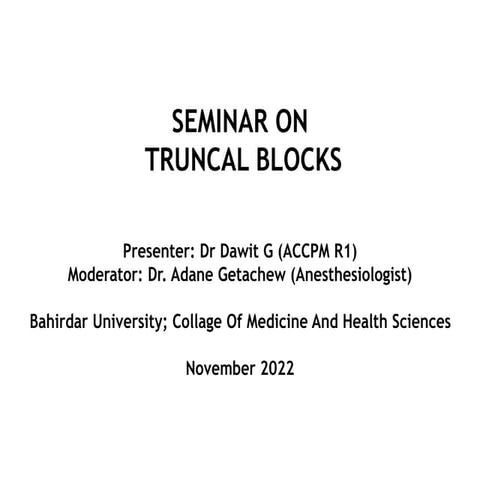 Pec I and PECS II, serratus anterior block | PPTX
