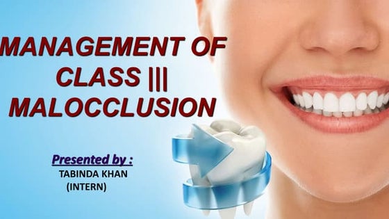 Class III Malocclusion | PDF
