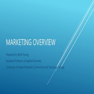 Marketing Overview | PPT
