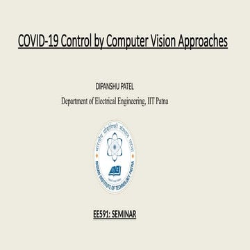 computer vision seminar presentation for computer science computer ...