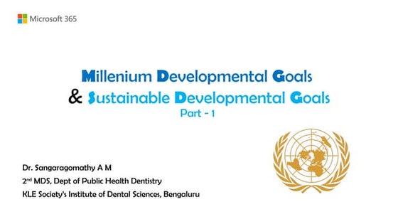 8 Millennium Development Goals (MDG) | PPTX | Debated Sensitive Social ...