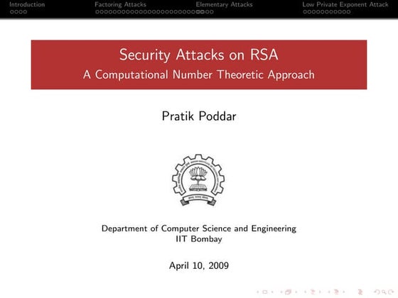 rsa-1 | PPT