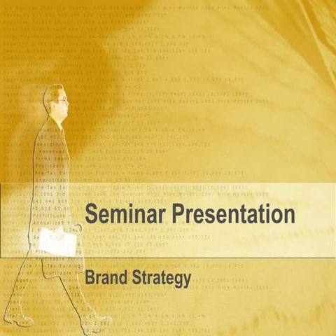 Seminar presentation | PPT