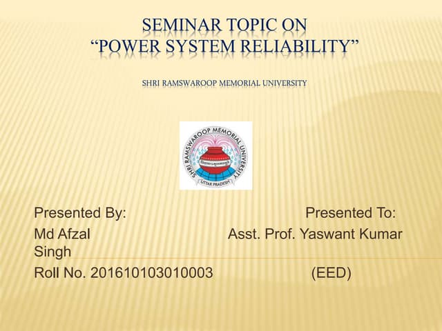 ETAP - reliability assesment | PDF