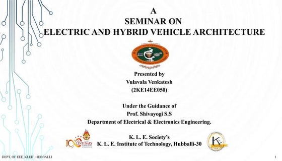 Hybrid Electric Vehicle Powertrain | PPT