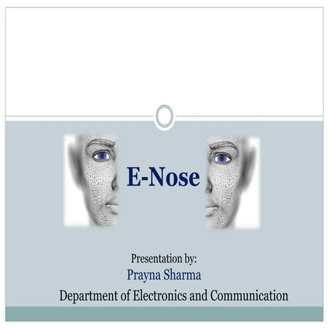 Electronic Nose(e-Nose) | PPTX