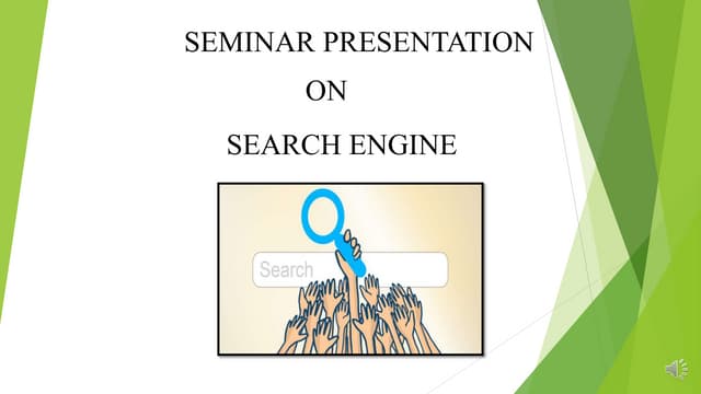 Google Search Engine | PPT