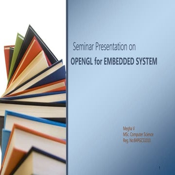 Seminar Presentation On Opengl Pptx Computing Technology And Computing