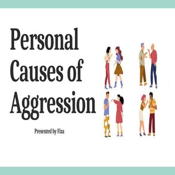 Seminar presentation _Personal Causes of Aggression _Fiza M_20250220 ...