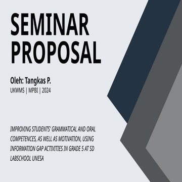 SEMINAR PROPOSAL TANGKAS PRIAMBODO WIDYA MANDALA | PPTX