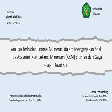 Seminar Proposal Ahbab Abdullah universitas siliwangi | PPTX
