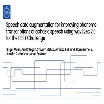 Seminar: PSST challenge LREC | PPT