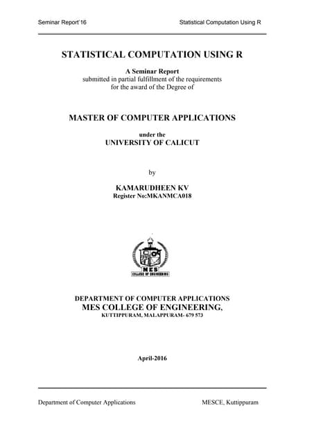 Using R for Cyber Security Part 1 | PDF