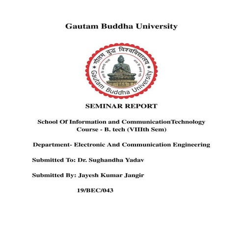 Seminar Report jayesh.pdfghftdftfytgugyuygyug | PDF