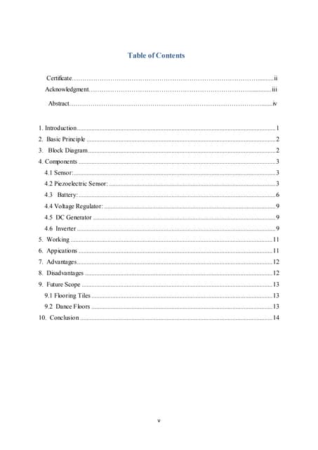 FOOT STEP POWER GENERATION | PPTX