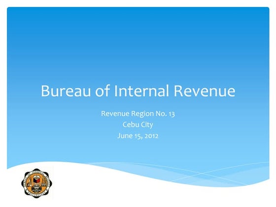 BUREAU OF INTERNAL REVENUE (BIR) | DOCX