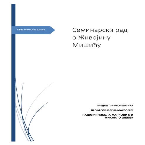 Seminarski | PDF
