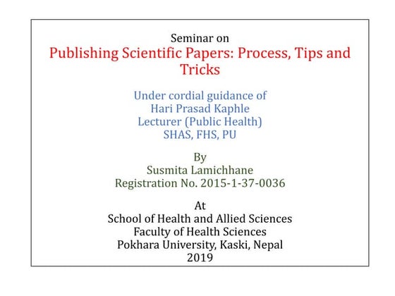 Research methodology notes | PDF