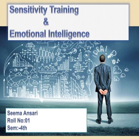 Sensitivity Training And Emotional Intelligence | PPTX