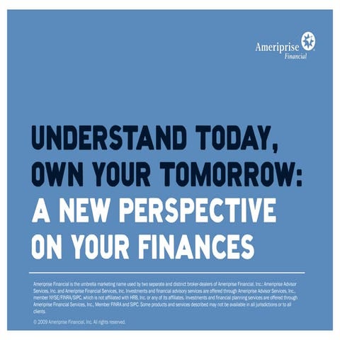 Understand Today Own Your Tomorrow | PPT
