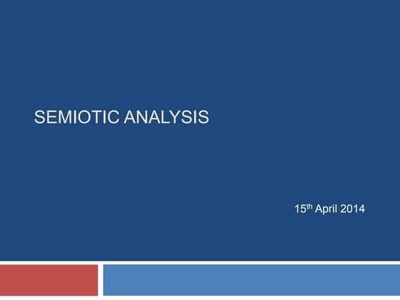 The “Denotation” and “Connotation” of Image/Graphic Analysis | PPT