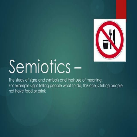 Semiotics – | PPT